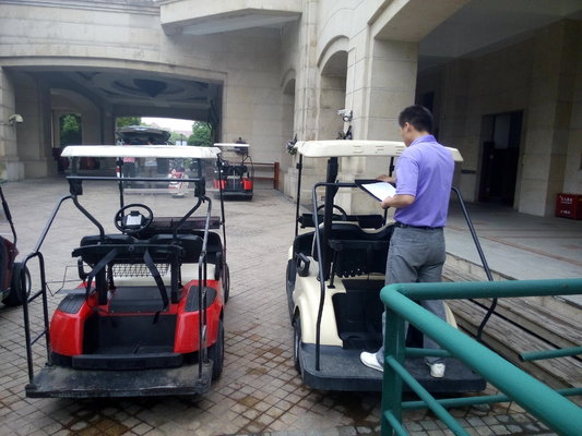 Custom Electric 2 Seater Golf Carts / Golf Buggy Club Car Street Legal