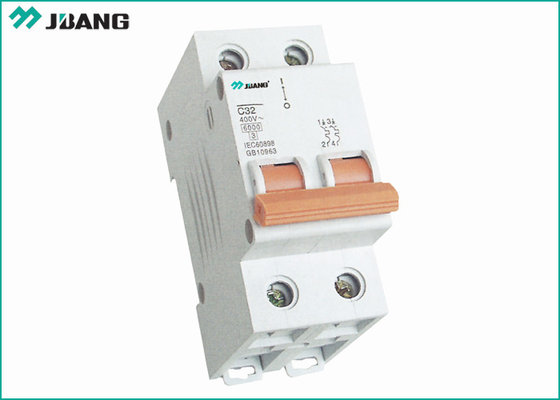 Industrial KBN C32 2 Pole 16A Miniature Circuit Breaker C D Tripping characteristic
