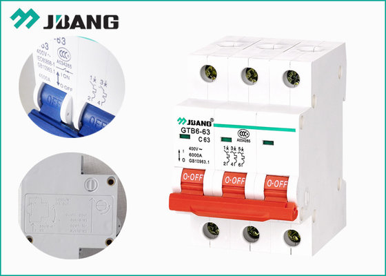 20Amp Miniature Double Pole 6Ka Circuit Breakers Multi - Function DIN rail