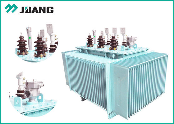 60Hz 100kVA 3 Phase Oil Immersed Power Transformer Dyn11 AC 11kV 0.4kV