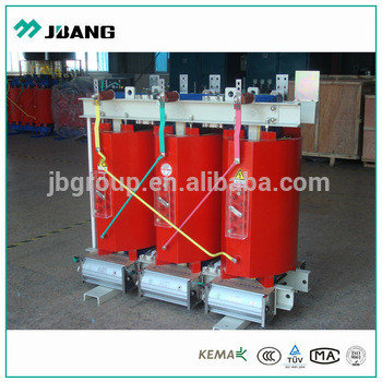 11 22 33kv dry type transformer 50~1500 kva epoxy resin cast transformer for electric current distribution