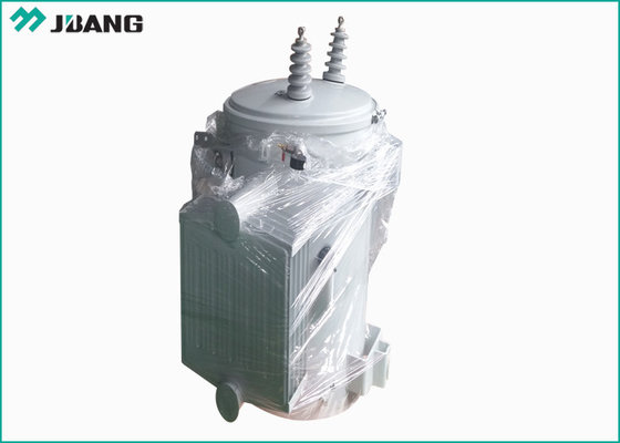 ISO Single Phase Oil Immersed Power Transformer 13.2KV 5kVA Pole Mounted Type
