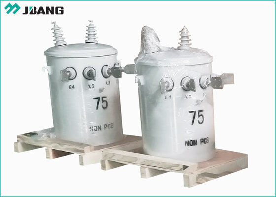 10kV Pole Mounted Single Phase Oil Immersed Power Transformer 160kVA rating