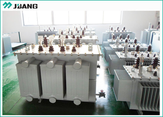 Oil Immersed 3 Phases Electrical Power Transformer Power Plants 2.2KW - 20.2KW