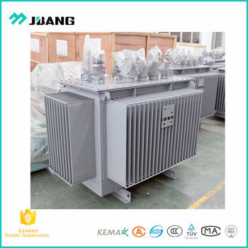 Customized 11kv to 33kv power distribution transformer oil immersed maximum 20mva warranty 5years ISO9001 Approval