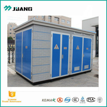 35KV 3500KVA Power Distribution Mobile Transformer Substation IP65 European type