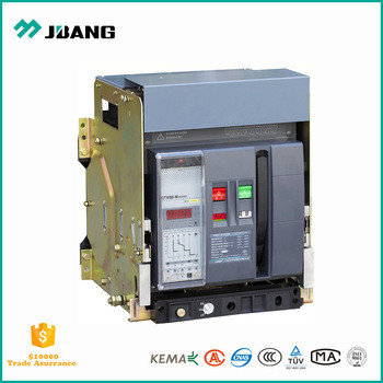Air Circuit Breaker 3P/4P Rated Current 2000A - 3200A Frame Breaker With High Breaking Capacity Withstand Current