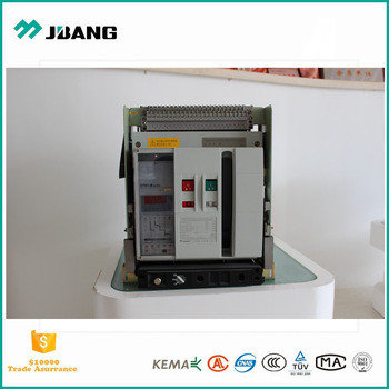 Air Circuit Breaker 3P/4P Rated Current 2000A - 3200A Frame Breaker With High Breaking Capacity Withstand Current