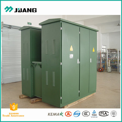 High Voltage Three Phase Pad Mounted Transformer Integrated Pre - Install For Industrial Park