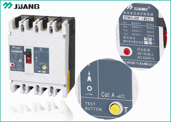 400 Volt 20A  Electric Moulded Case Circuit Breaker For Equipment Protecting