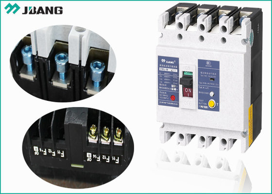 100A  AC 400 Volt Molded Case Circuit Breaker Electrical Breakers Types Overload Breaking