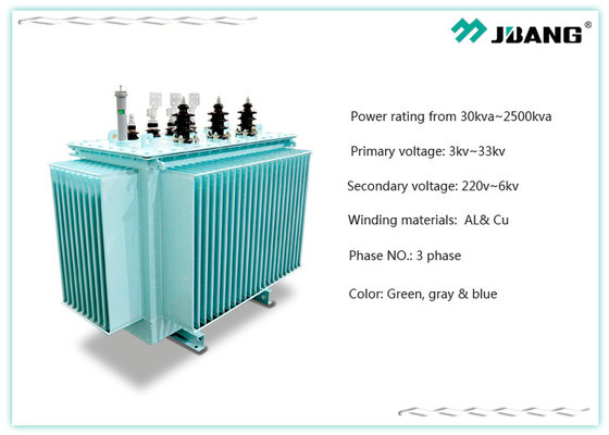 Dyn11 Yyn0 Amorphous Metal Electrical Power Transformer 11Kv Oil Types Large Power