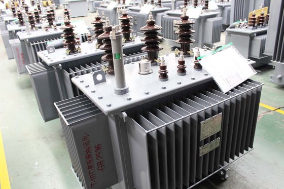 three phase Oil Immersed Power Transformer 10KV grade 380v 80KVA