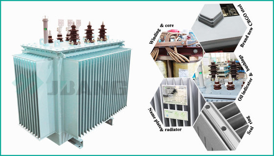 JBANG brand high efficiency 100KVA 11KV to 0.4KV Oil Immersed Transformer