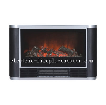 China Square Recessed Bedroom Wall Mounted Electric Fireplace Heater 900W / 1800W distributor