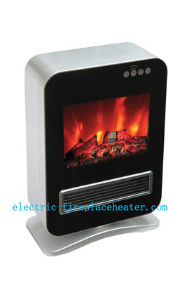 China Indoor Square Black Silver Free Standing Heater With 2000W 300 x 140 x 440 mm distributor
