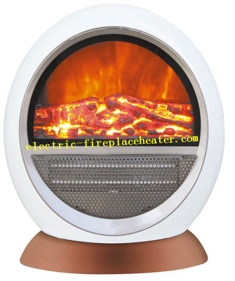 China Enery power PTC Material Free Standing Electric Fireplace 1500W For Room distributor