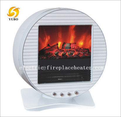 China Protable ABS Log flame effect European Electric Fireplace 220V - 240V distributor