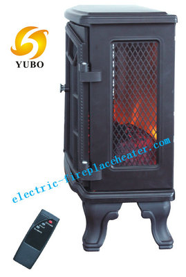 China Indoor Standing 3D Flame Electric Fireplace Stove for 3 colors flame adjustable distributor