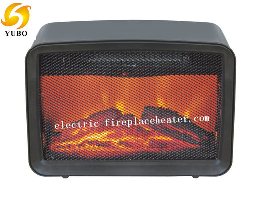 China Decorative Mini Square style Fireplace Heater For Household 1600W distributor