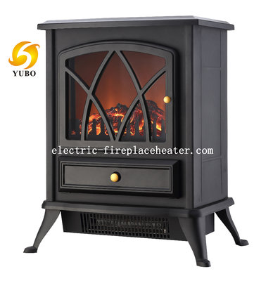China Contemporary European Electralog Desktop Electric Fireplace With 2 Heat Switch distributor