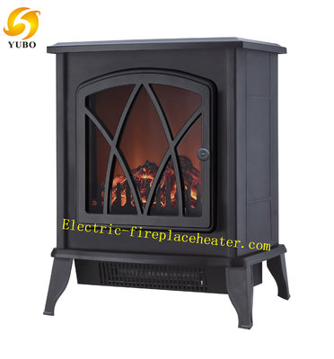 cheap Decorative Free Standing Electric Fireplace 2000W , Small Size Electric Stove