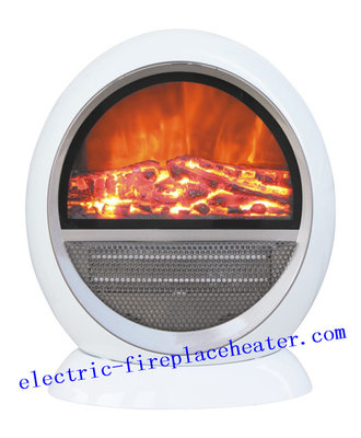 cheap Custom White Safety PTC Fan Heater Electralog Electric Fireplace 230V / 240V