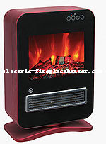 cheap Multi Function Custom Made Desktop Electric Fireplace Real Wood Fire Effect