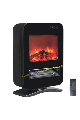 cheap Indoor Free standing Electric Fireplace with Touch Screen ROHS / EMC
