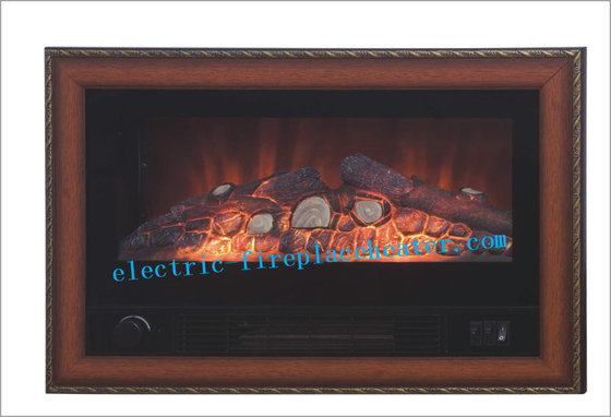 cheap Luxury Black Indoor Home Decorators Electric Fireplace With Steel Body