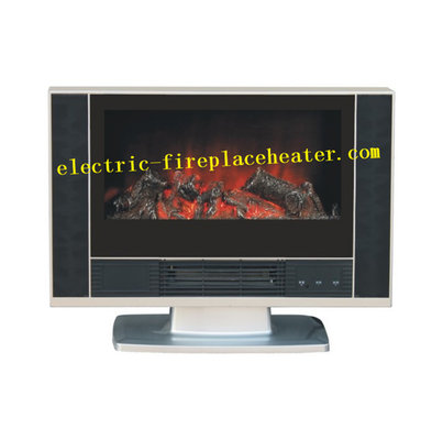 cheap Indoor 600 X 140 X 510 mm Free Standing Electric Fireplace Black Color