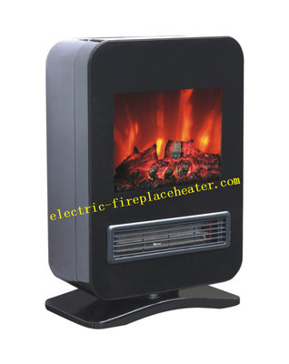 cheap Black Log Flame Effect Floor Standing Electric Fireplace For Household