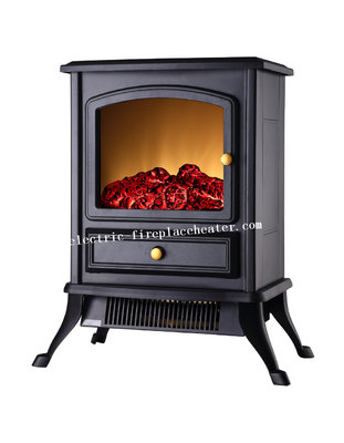 cheap Home Use Flueless 1500W Free Standing Electric Fireplace , Contemporary Electric Fireplace