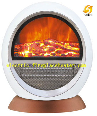 cheap Living Room / Bedroom Desktop Decorative PTC Fan Heater With Big Angle Swing