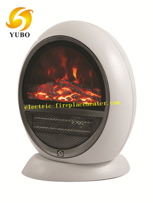 cheap High Efficiency PTC Fan Heater , Chimney Free Electric Fireplace Stove