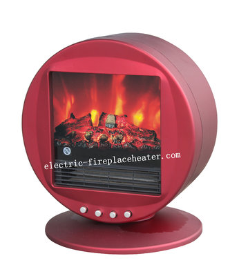cheap Portable Blue / Red Electric Fireplace Stove Chimney Free Electric Fireplace