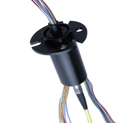 IP68 Hybrid Rotary Joint Contactless Fiber Optic Slipring Up To 20 Channels For Underwater Robots