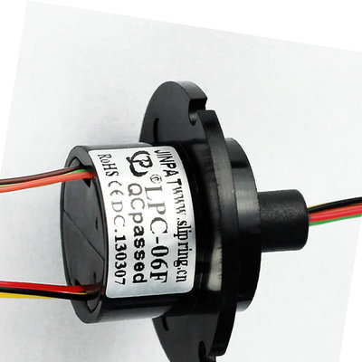 2 Amps Per Circuit , 240VAC/DC Capsule Slip Rings/Strain Gage Slip Ring (Low Noise,Low Voltage,High Sensitivity)