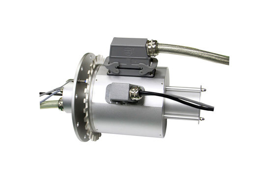 4 Circuits Signals Variable Propeller Signal Slip Ring 80 Amps Per Circuit With Over Speed Sensor