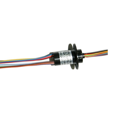 Compact Design Miniature Slip Ring Low Torque 2A Per Wire And 380V For Instruments And Meters