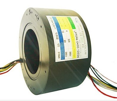 Precise Structure Hallow Shaft Slip Ring 380V and Smooth Surface for Telecommunication Networks
