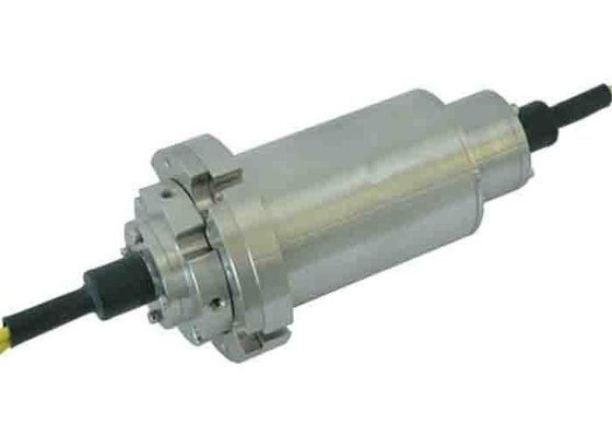 Single Channel Fiber Optic Rotary Joints, Electrical Slip Rings with IP65 Long Distance Interference