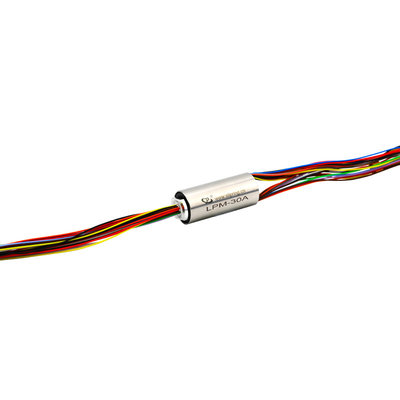 JINPAT Miniature Slip Ring 30circuits with  Compact Design Low Electrical Noise for CCTV Pan