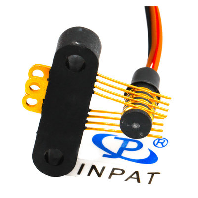 Flexible Separate Slip Ring 4 Circuits 360° Continuous Rotating Transmisison