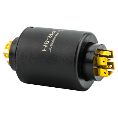 Pin Slip Ring with Fiber Brush Technology, Plug-In Slip Ring No Mercury for Heavy Equipment Turrets