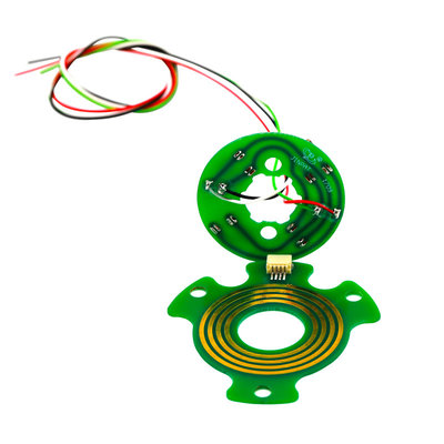Pancake Slip Rings of Custom Through Hole Size with High Rotating Speed and Stable Contact