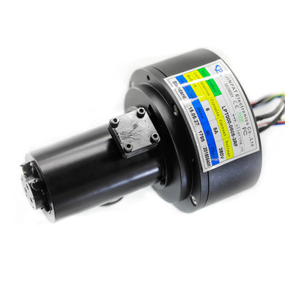 6 Wires Through Bore Slip Ring Electrical Power Supply Low Torque for CT Scanner