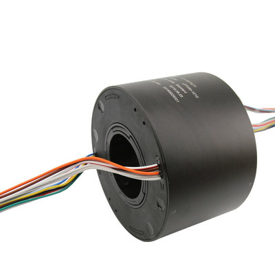 Crane slip ring voltage 240VAC 12 circuit 10A can be used for engineering machinery through hole slip ring