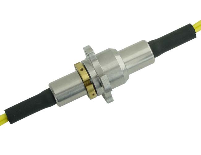 Electrical Slip Rings, Fiber Optic Rotary Joints with Single Channel Design for Radar and Video Surveillance Systems