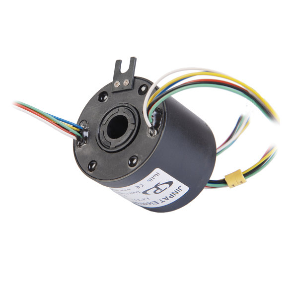 24 Circuits 15A Hybrid Rotary Joint Integrate with Power Transmission and Fiber Optical  Interface